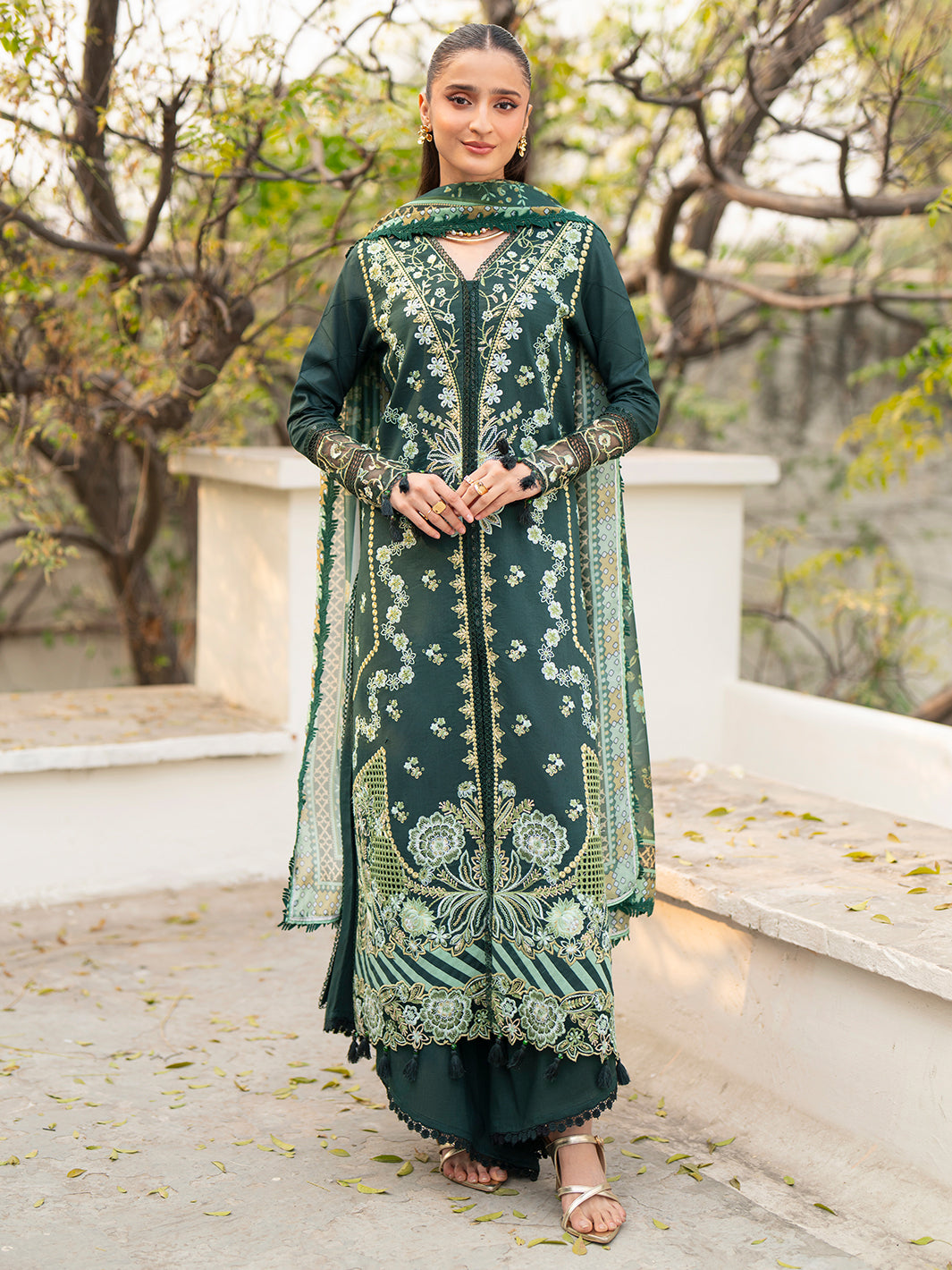 AN-010 | 3 PC Lawn – MAHNUR